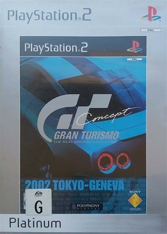 Gran Turismo Concept 2002 Tokyo-Geneva - CeX (AU): - Buy, Sell, Donate